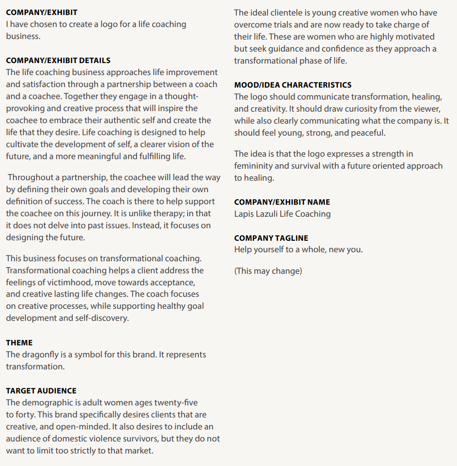 Lapis Lazuli Life Coaching Logo Project – Lapis Lazuli Life